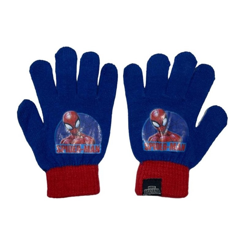Spider-man Marvel Gloves Set Color Blue
